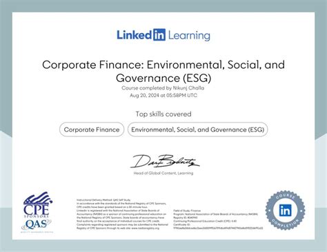 Nikunj Challa On Linkedin Certificate Of Completion