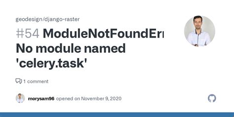 Modulenotfounderror No Module Named Celerytask · Issue 54