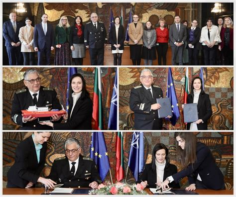 🤝Министерството на външните работи МВнР и ВВМУ „Н Й Вапцаров“ подписаха споразумение за