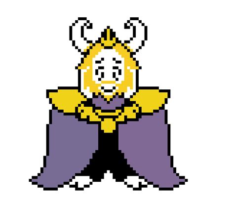 Asgore Sprite Pixel Art By AussieCowbabe On DeviantArt