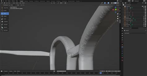 Made These Glasses Thicker Using The Fatten Tool But Now These Holes