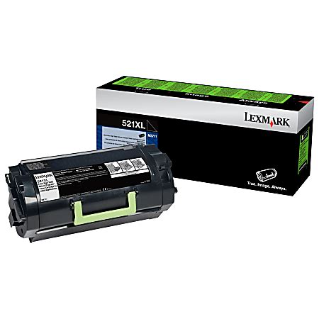 Lexmark Original Extra High Yield Laser Toner Cartridge Black 1 Pack