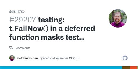 Testing T FailNow In A Deferred Function Masks Test Panic Issue