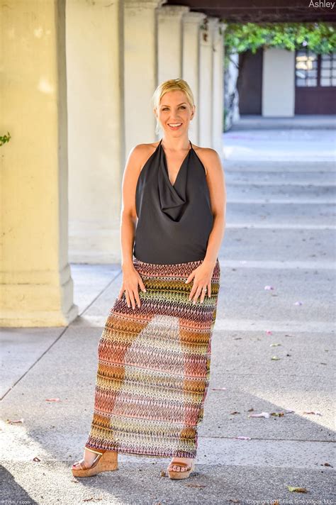 Sexy Milf Ashley Fires Showing Her Tits And Ass Photos