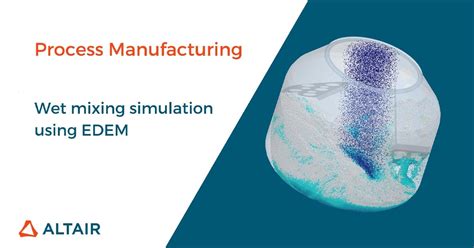 Edem Simulation Of Wet Mixing Liquid Transfer In A Drum Mixer