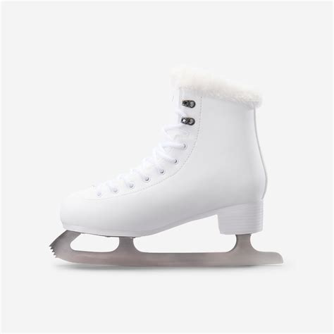 Is 500 Womens Ice Skate White Decathlon