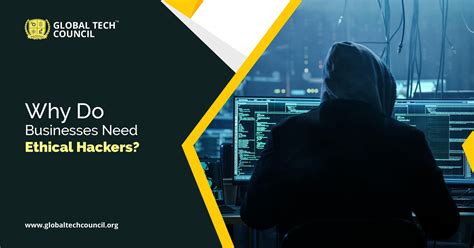 why do businesses need ethical hackers global tech council
