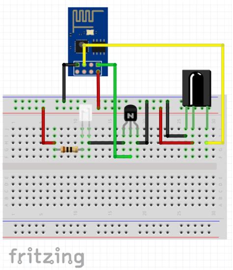 ESP01 Send Receive Circuit Crankyoldgit IRremoteESP8266 Wiki GitHub