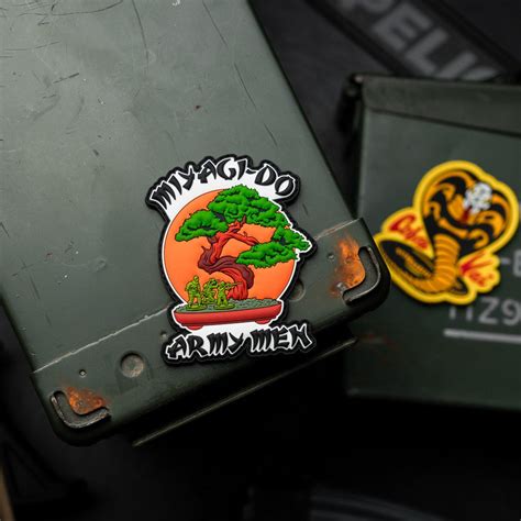 Miyagi Do Army Men Pvc Patch Green Beret