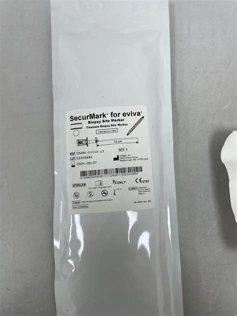 New Hologic Smark Eviva 13 Eviva Securmark Ti Biopsy Site Marker 13cm