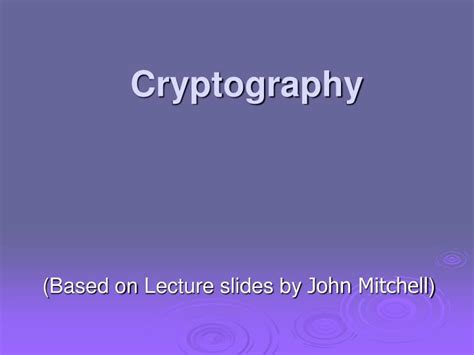 ppt cryptography powerpoint presentation free download id 5785352