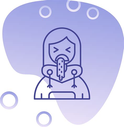 Vomit Gradient Bubble Icon 37434335 Vector Art At Vecteezy