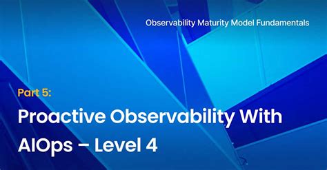 Observability Maturity Model Summary Stackstate