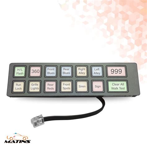 Mcs F14 Din Can Bus Switch Unit