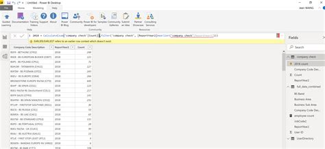 solved earlier function error again microsoft power bi community