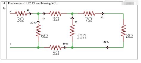 answered find currents i1 i2 i3 and i4 using… bartleby