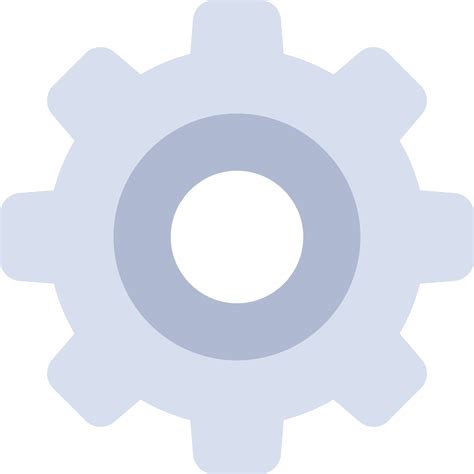 Basic General Gear Wheel Flat Color Icon Vector Icon Banner Template Vector Art At Vecteezy