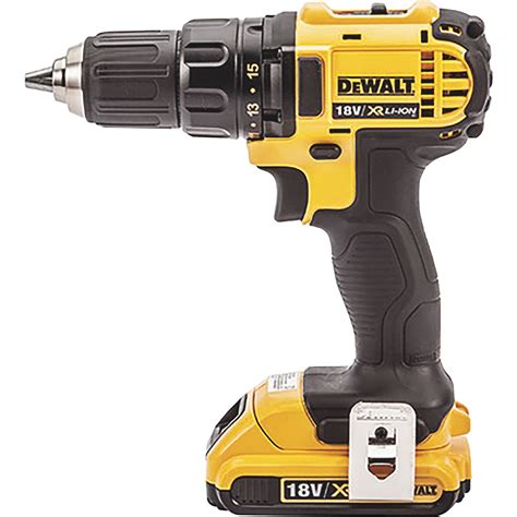 Dewalt 20 Volt Max Li Ion Cordless Power Tool Set 1 2in Compact Drill
