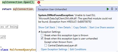 microsoft data sqlclient dll not being created · issue 2024 · dotnet sqlclient · github