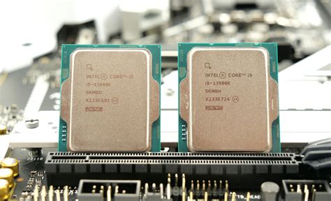 Test Intel Core I9 13900K Et Core I5 13600K Raptor Lake Vs Zen 4