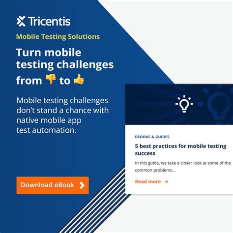 5 Best Practices For Mobile Testing Success Tricentis