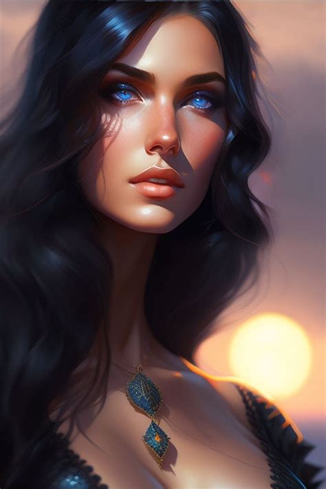 Eyes Fashion Portrait Hair Nyx Blue Eyes Crop Tops Woman Gothic