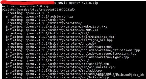 ubuntu18 04 安装 opencv4 3 及环境配置