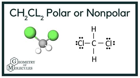 Is Ch2cl2 Polar Or Nonpolar Dichloromethane