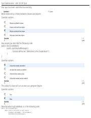 IT232 Unit 10 Quiz 100 Docx Quiz Submissions Unit 10 C Quiz Your Quiz Has Been Submitted