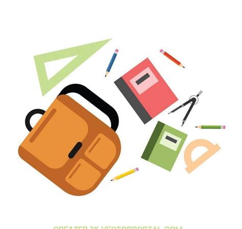 학교와 교육 개념 벡터 Ai Eps Uidownload