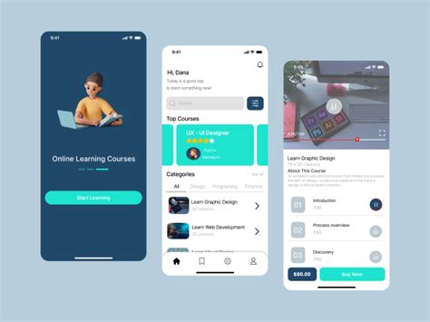Uxui Design For Mobile Applications By Danaalmuzeny Fiverr