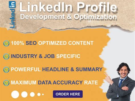 100 Optimized Linkedin Profile Content [job And Industry Specific] Upwork