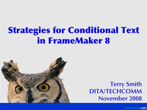 strategies for conditional content ppt