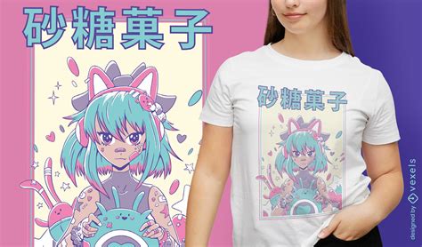 Cute Anime T Shirt Vector Designs And More Merch