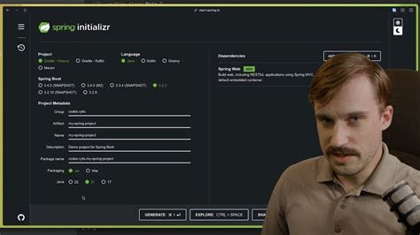 How To Start Spring Boot Project In Community Edition Of Intellij Idea Youtube