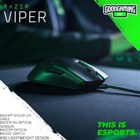 Jual Razer Viper Ambidextrous Wired Gaming Mouse Shopee Indonesia