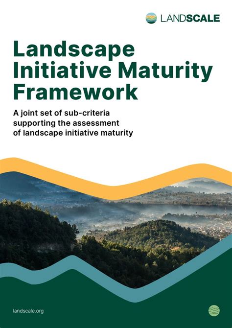 Landscape Initiative Maturity Framework A Joint Set Of Sub Criteria Supporting The Assessment