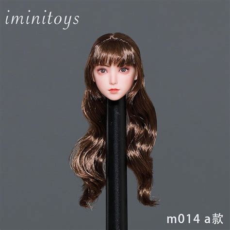 【現貨ah 025】16（ A款 ）iminitoys 女兵人m014 蘿莉 少女 美女頭雕 露天市集 全台最大的網路購物市集