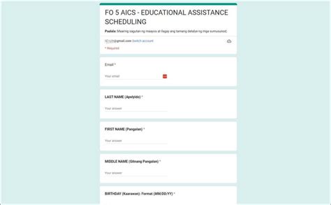 Dswd Educational Cash Assistance Region 5 Bicol Owwa Member