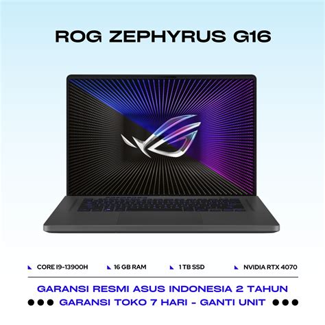 Promo Asus Rog Zephyrus G Gu Vi Core I H Gb Rtx Tb Qhd Eclipse Gray Non