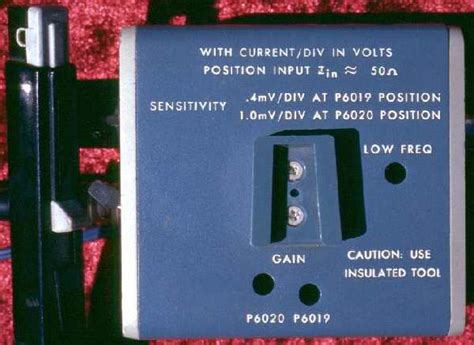 Tektronix Ac Current Probe P6019 And 134