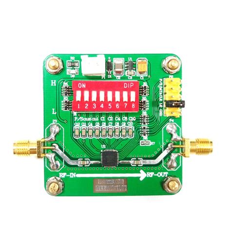 Pe43703 Digital Programmable Step Attenuator Module 9k 6ghz 0 25db To 31 75db Dc5v Free