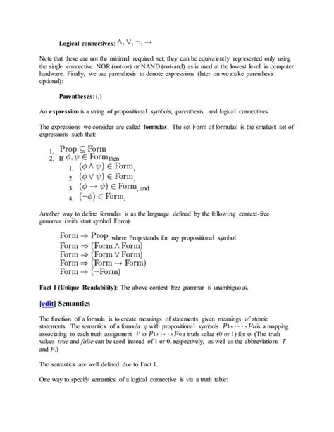 Propositional Logic Is A Good Vehicle To Introduce Basic Properties Of Logic Pdf