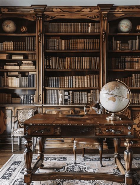 25 Rustic Home Library Designs For Cozy Reading