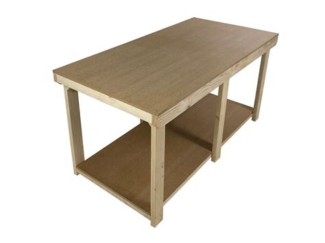Wooden Mdf Top Wide Workbench 4ft To 8ft In Length 3ft Depth Etsy Uk