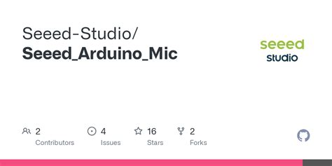 GitHub Seeed Studio Seeed Arduino Mic