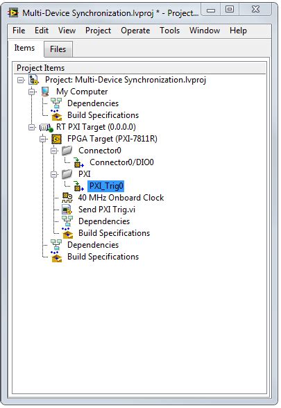 Synchronizing Multiple R Series Devices Ni
