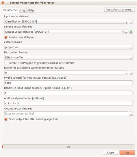 Qgis Statistics On Classified Raster Overlaid With A Polygon Vector