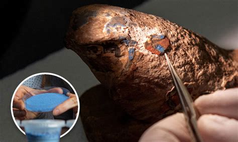 이집트 파란색 염료 제조법 해독