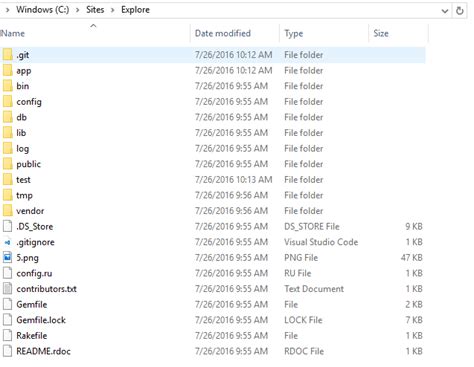 Webserver Running A Ruby Website On Localhost Stack Overflow